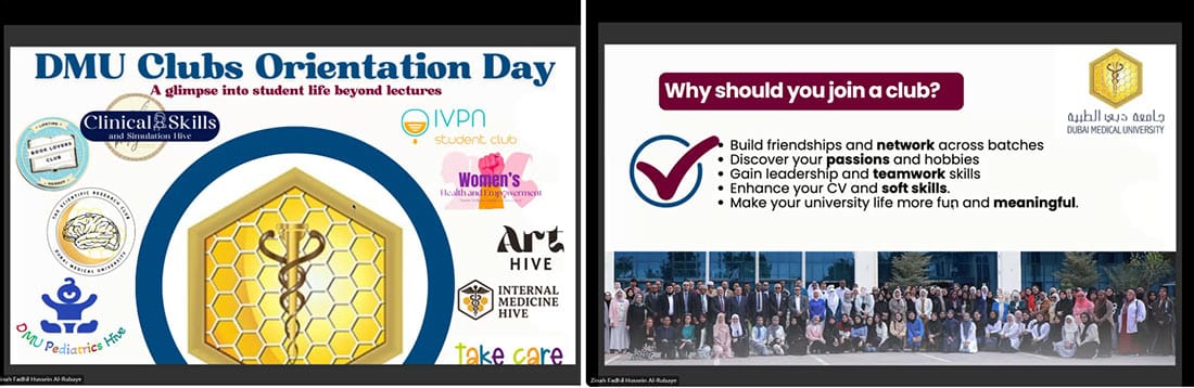 DMU Hosts Online Orientation to Introduce Clubs and New Hives System ...