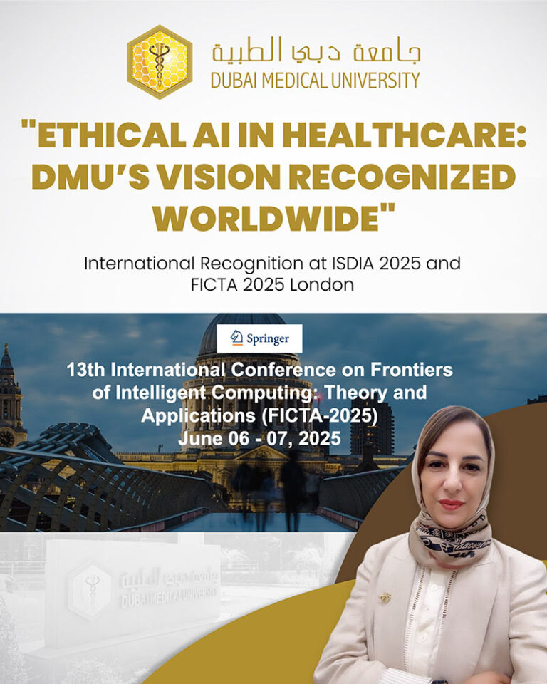DMU Advances Global AI Leadership at ISDIA 2025 and FICTA 2025 - Dubai ...