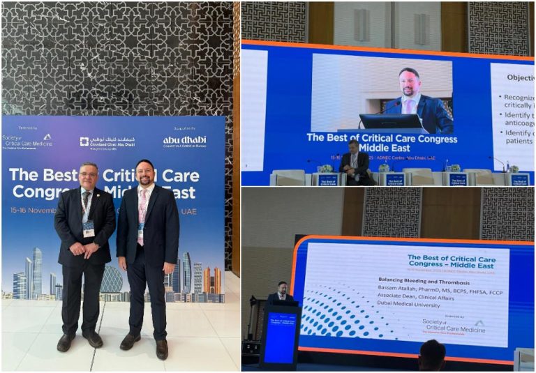 DMU College of Pharmacy Faculty speaks at the Best of Critical Care ...